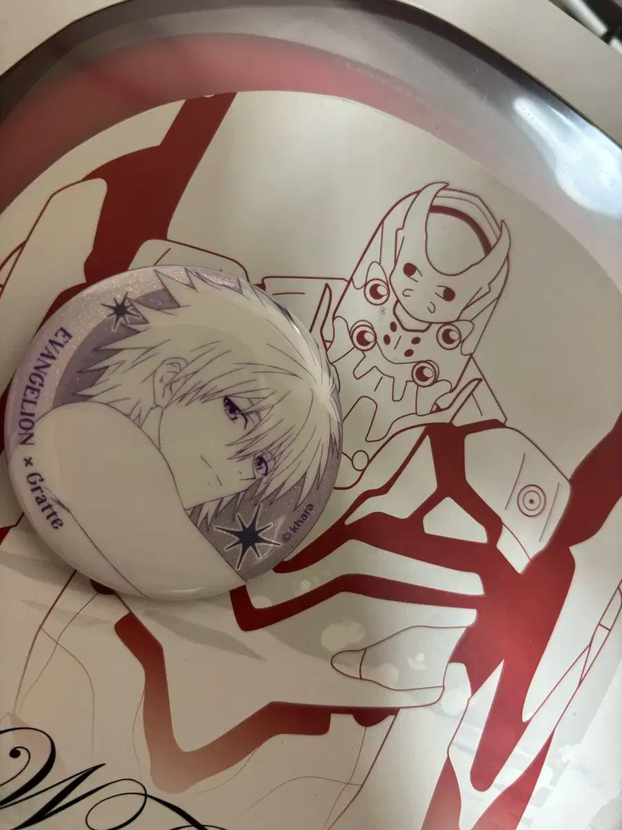 Evangelion Unit-01 Fan + Kaworu Badge – RINGKO