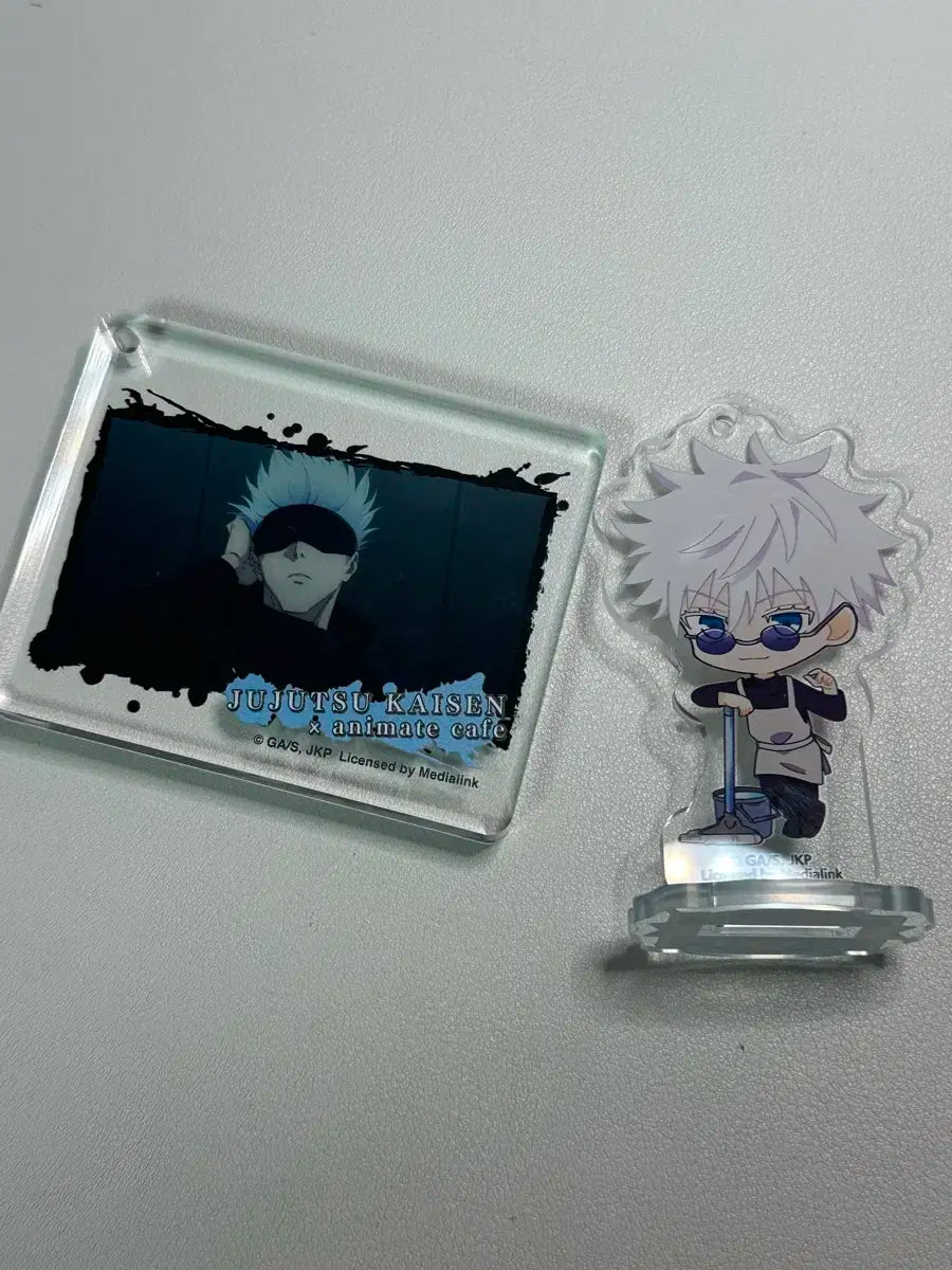 Jujutsu Kaisen Animate Collab Cafe Gojo Satoru Acrylic Acrylic Block S ...