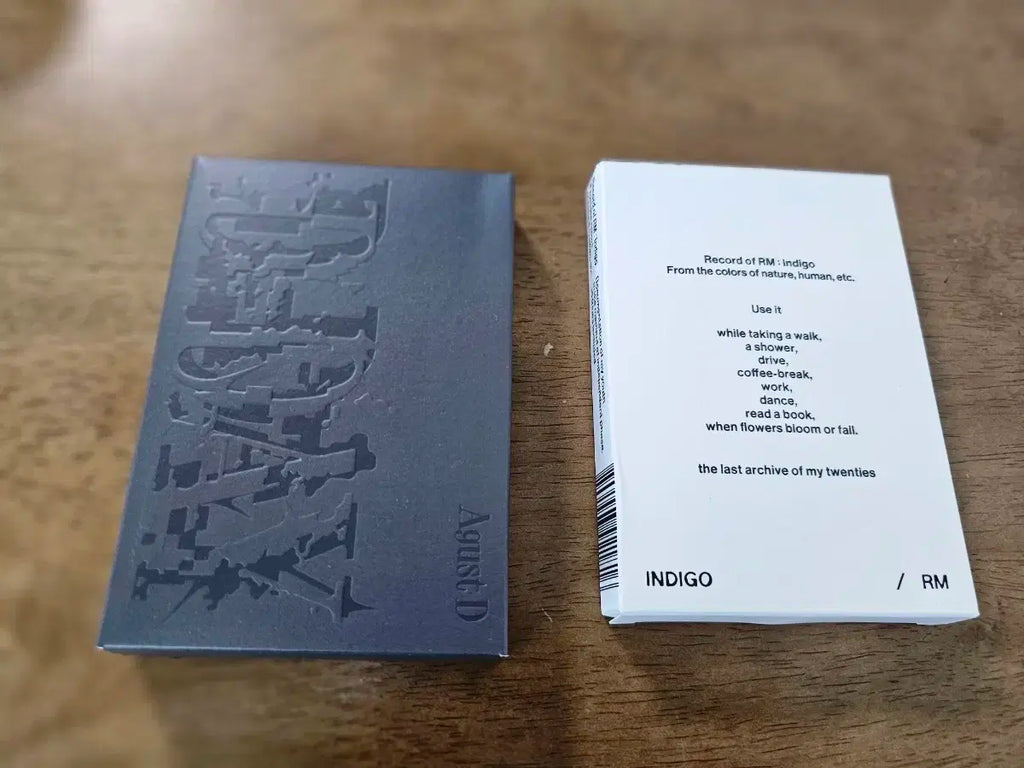 BTS RM indigo / Suga dday Weverse version transfer – RINGKO